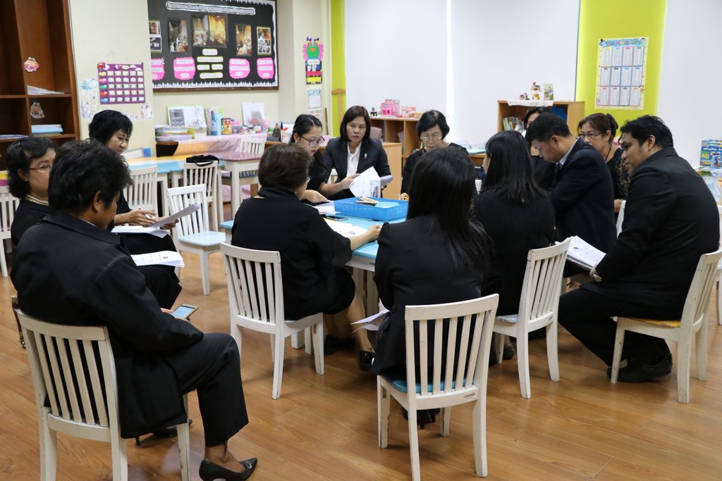 เครือข่ายอุดมศึกษาภาคกลางตอนบน เข้าเยี่ยมชมโรงเรียน